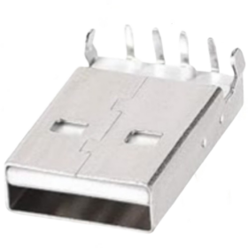 USB Type A Male Connector PCB Mount - SRK ELECTRONICS