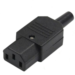 Elcom EMO-40 3Pin Computer Plug Female Connector - SRK ELECTRONICS