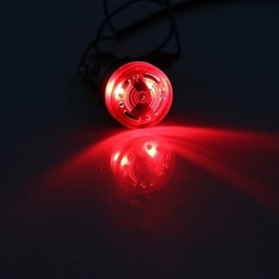 12V 22mm Indicator With Buzzer Red Color Light - SRK ELECTRONICS