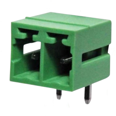 2Pin 3.5mm Pitch Pluggable Male Terminal Block Connector Right Angle ...