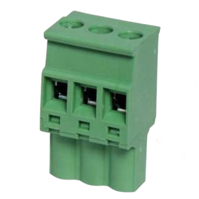 3Pin 5.08mm Pitch Pluggable Female Terminal Block Connector Straight ...