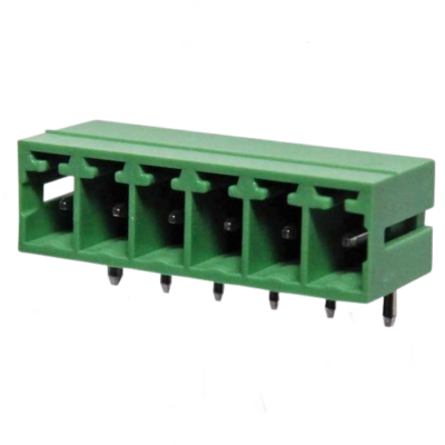 6Pin 3.81mm Pitch Pluggable Male Terminal Block Connector Right Angle ...