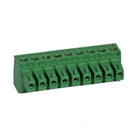 9Pin 3.5mm Pitch Pluggable Female Terminal Block Connector Right Angle ...
