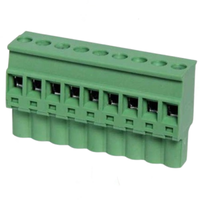 9Pin 5.08mm Pitch Pluggable Female Terminal Block Connector Straight ...